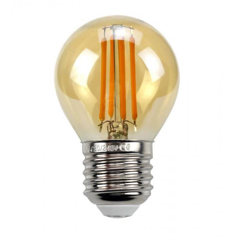 G45 4W LED FILAMENT VINTAGE BULB - E27 - Switch2LED | LED Lighting ...